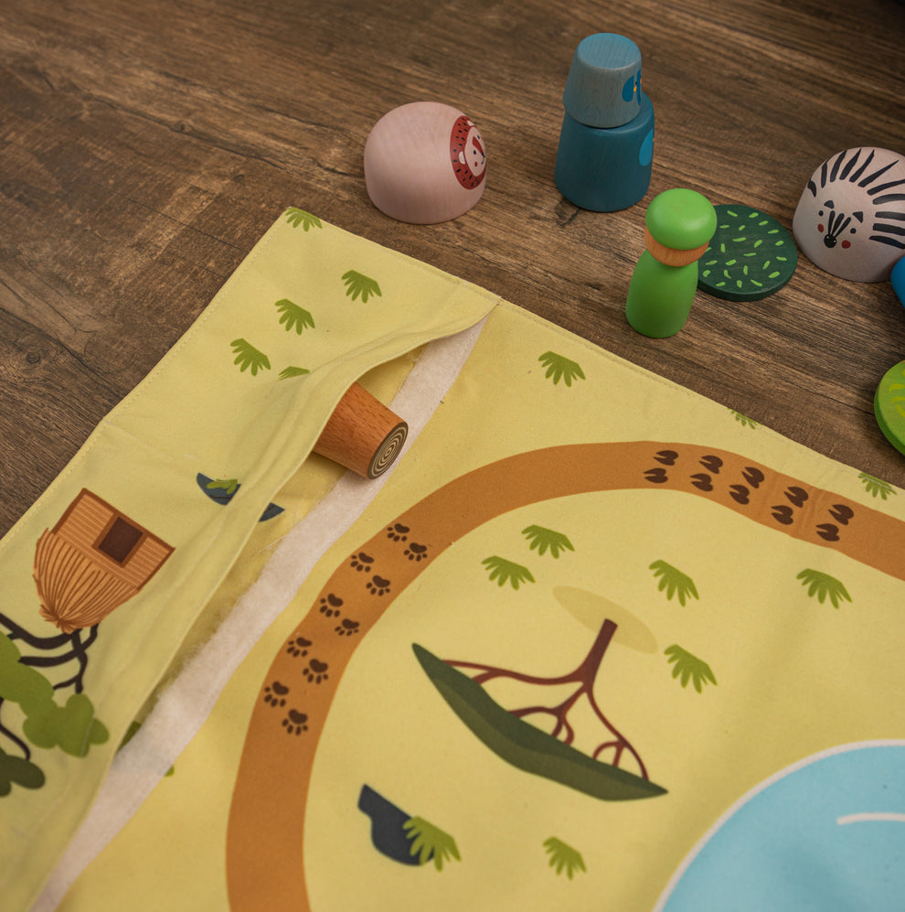 Safari Animal Play Mat – Wood-O-Kidz