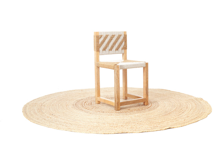 Wooden Jute Chair – Wood-O-Kidz