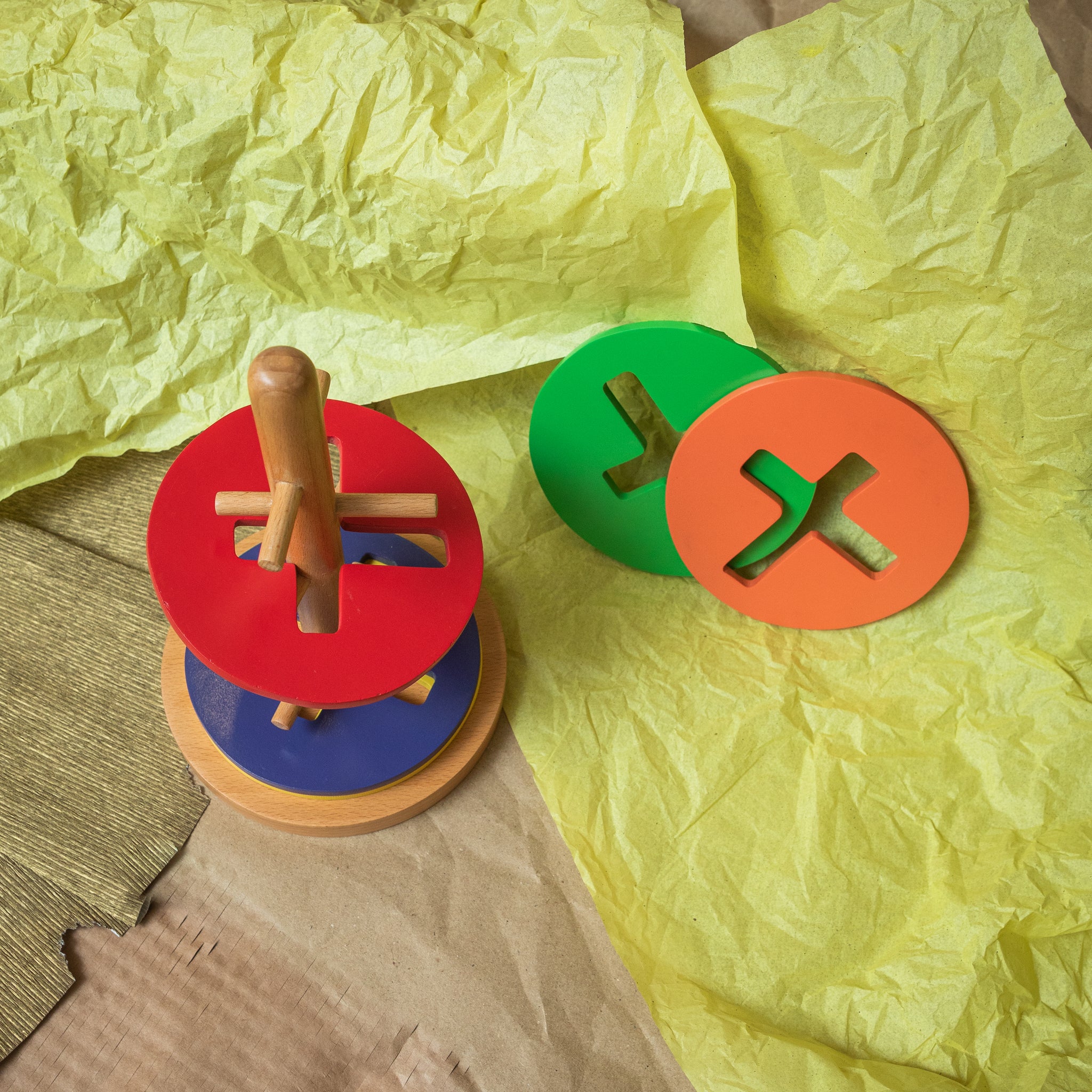 Sorting Disc – Wood-O-Kidz