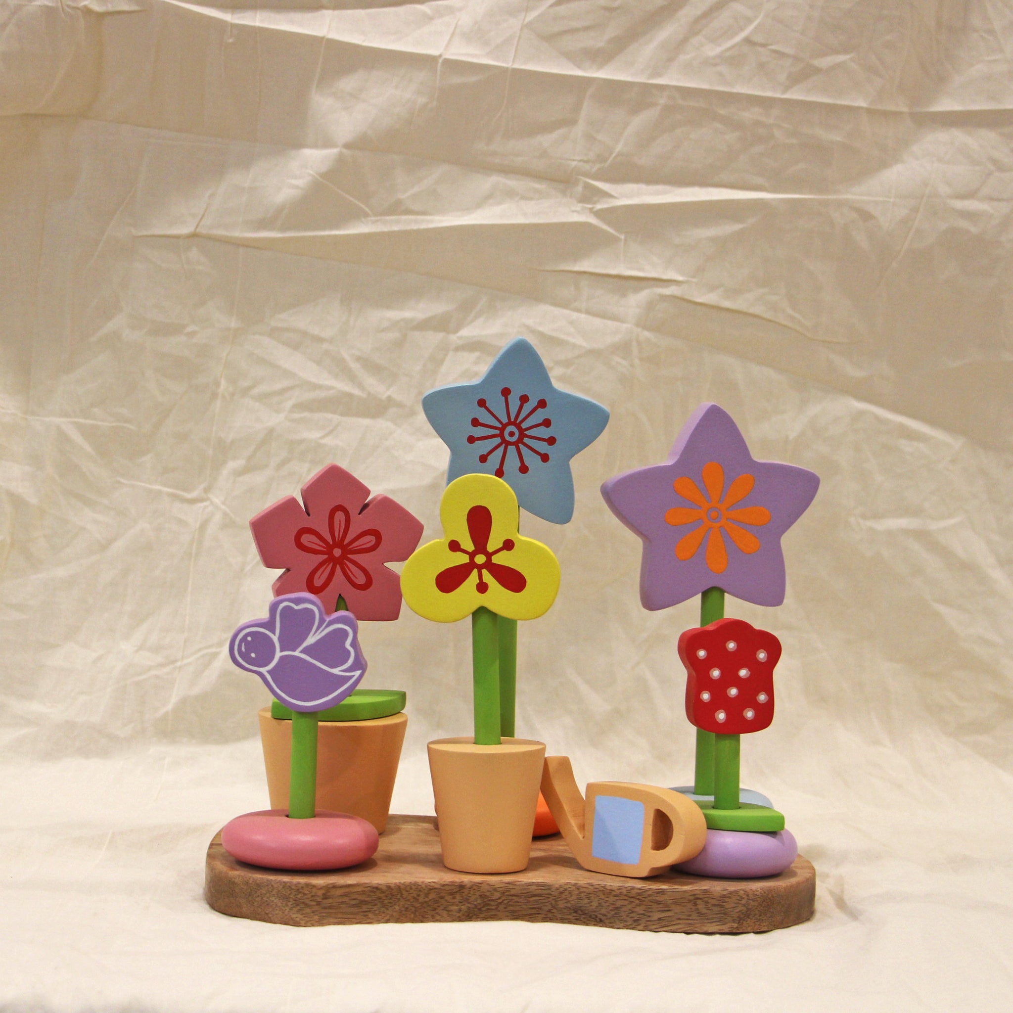 Garden Stacking Set – Wood-O-Kidz