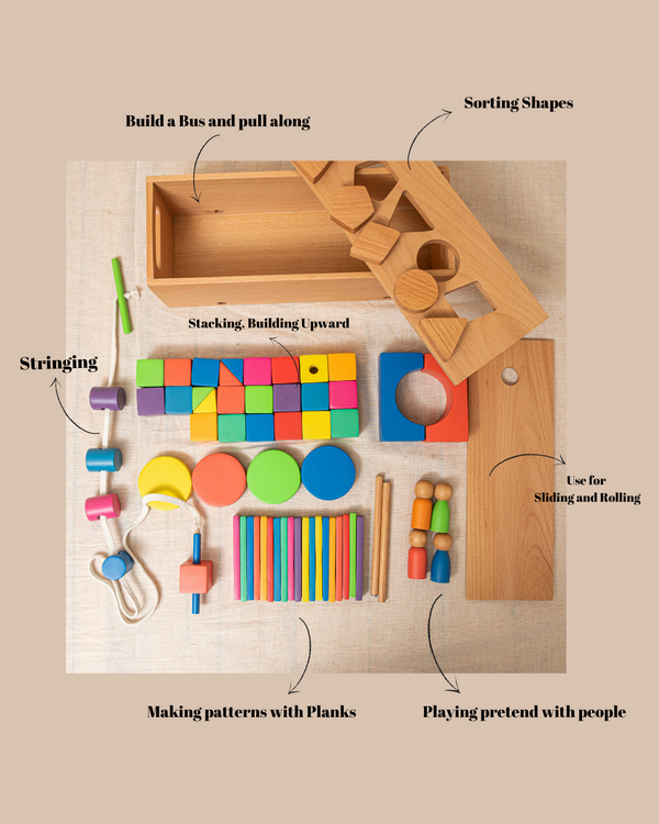 Bus Block Set – Wood-O-Kidz